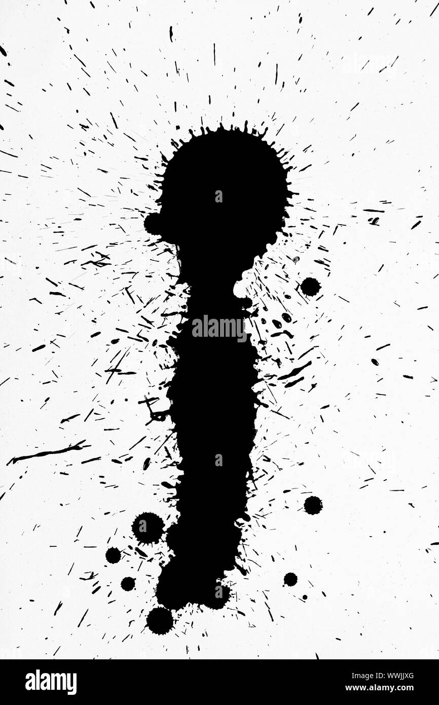 grunge ink design isolated backgrounds Stock Photo - Alamy