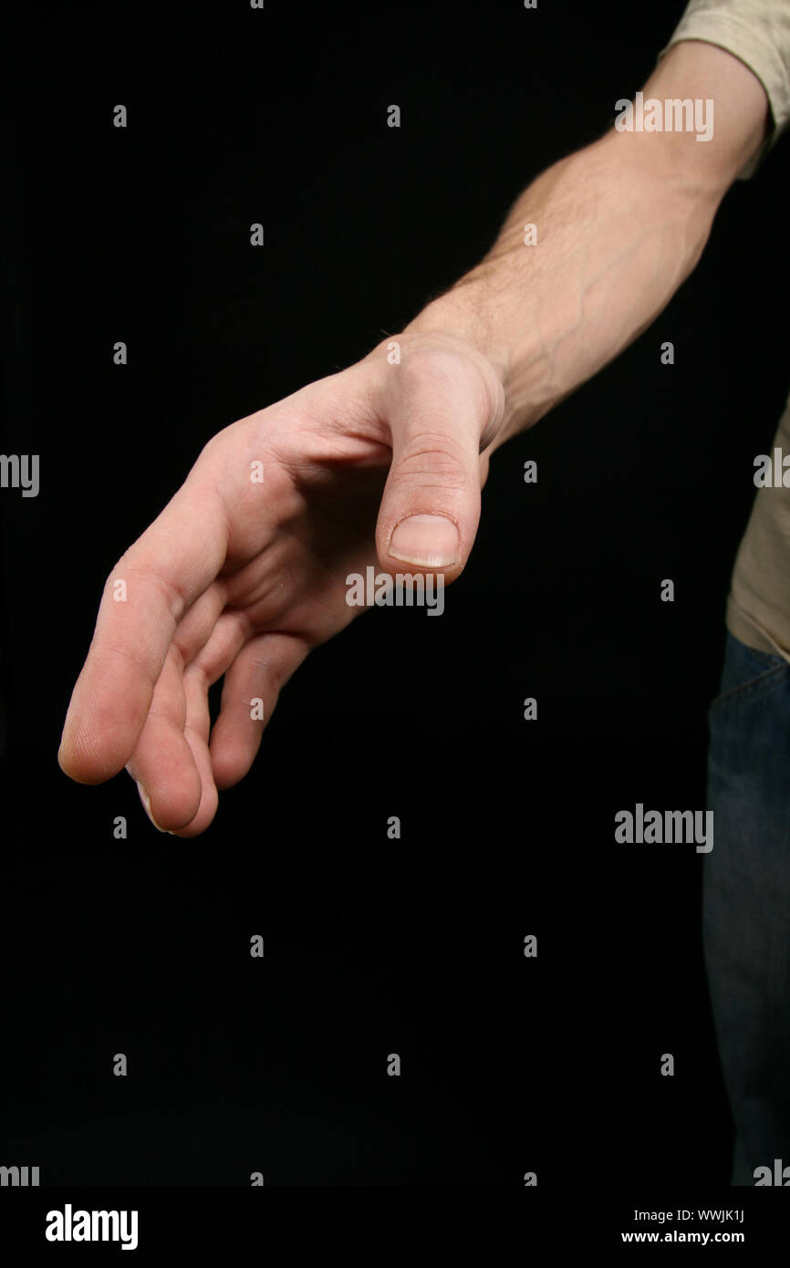 Human hand sign hi-res stock photography and images - Alamy
