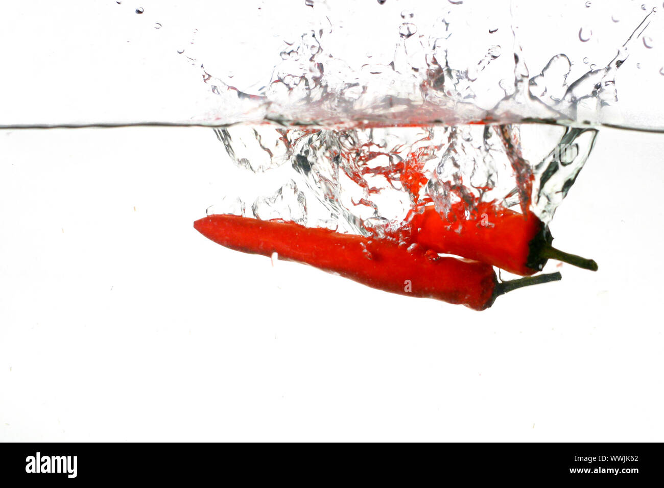 chili pepper cook hot and cold concept Stock Photo - Alamy