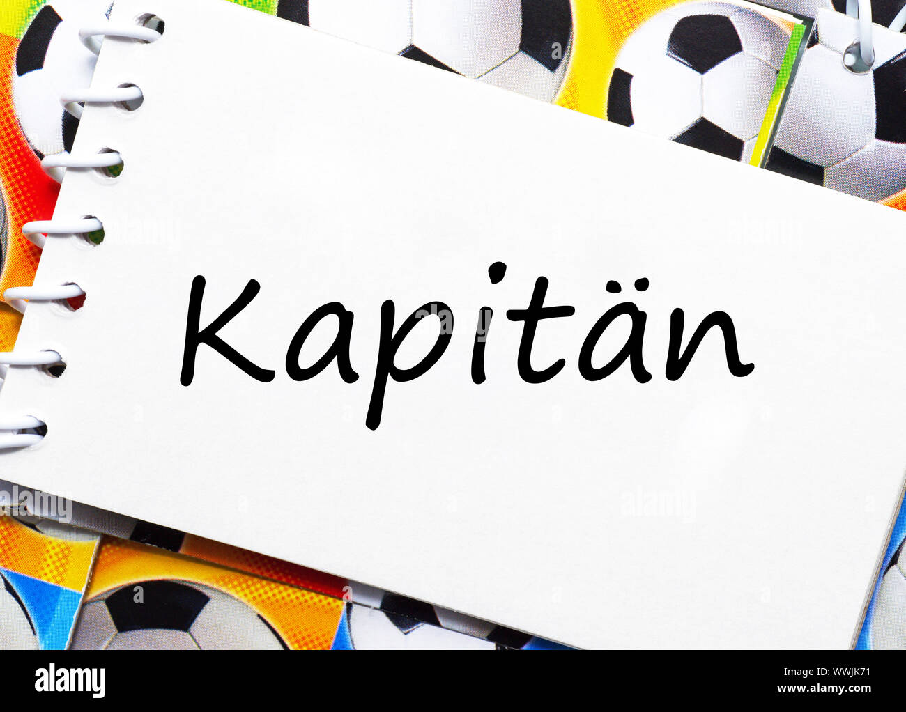 Captain - Football Stock Photo - Alamy