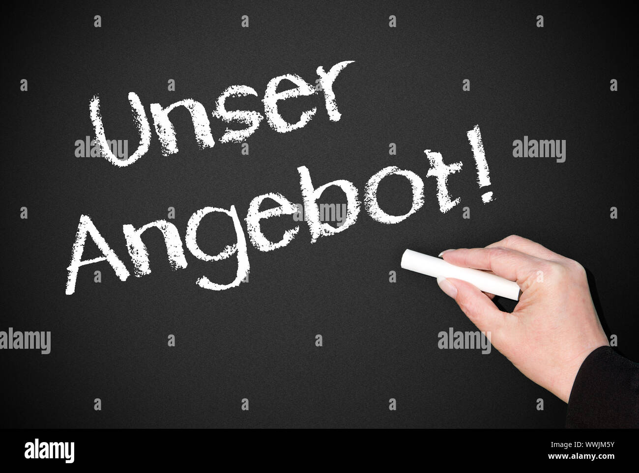 Our offer ! Stock Photo - Alamy