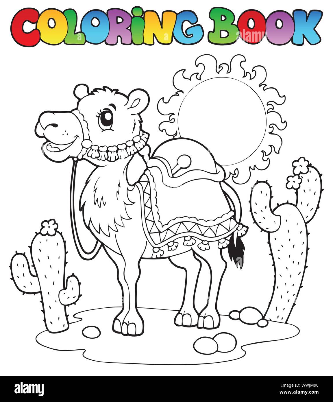 Camels Coloring Pages