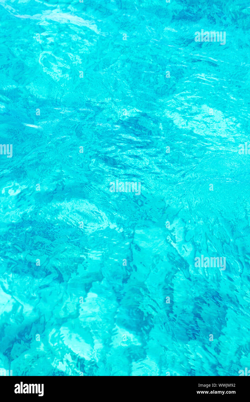 aqua turquoise tropical beach water waves pattern texture Stock Photo ...