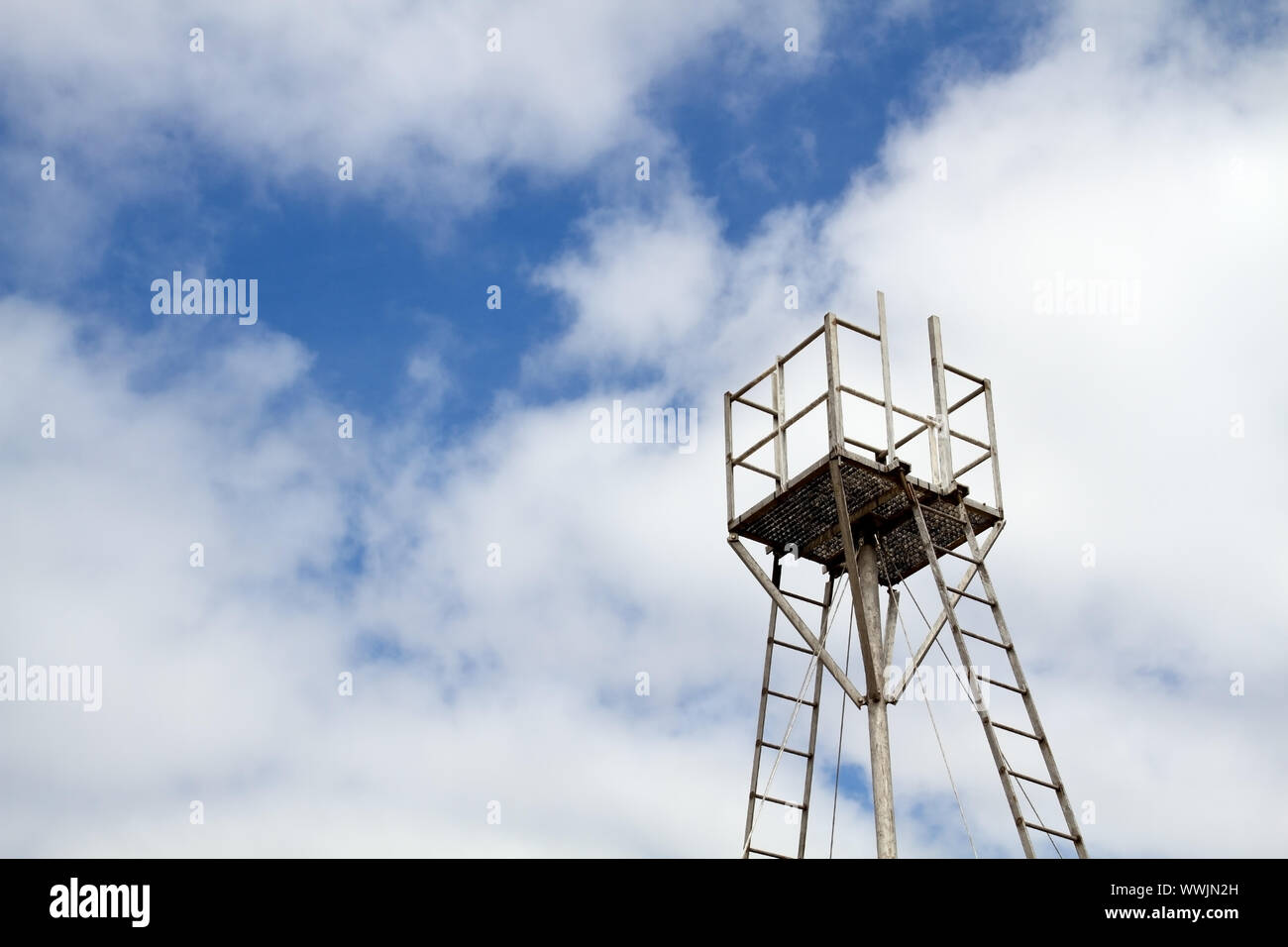 Safety guard tower hi-res stock photography and images - Alamy