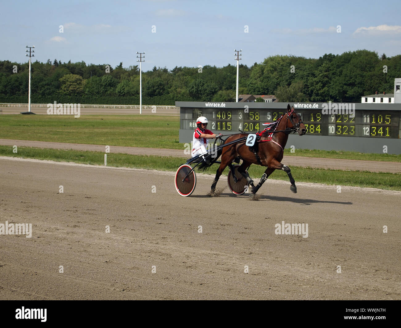 Jockey trotting hi-res stock photography and images - Alamy
