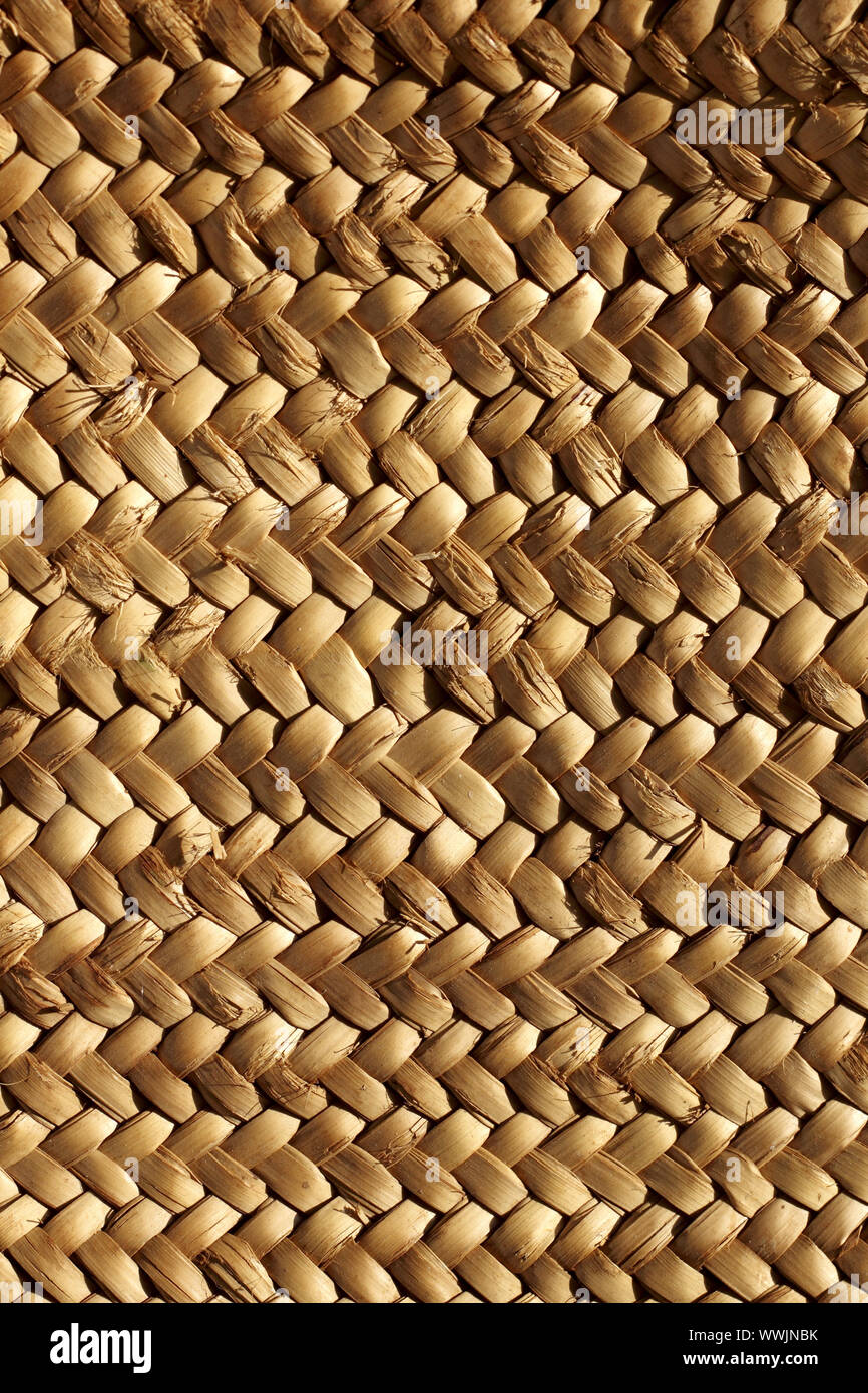 handcraft weave texture natural vegetal fiber traditional craft Stock ...