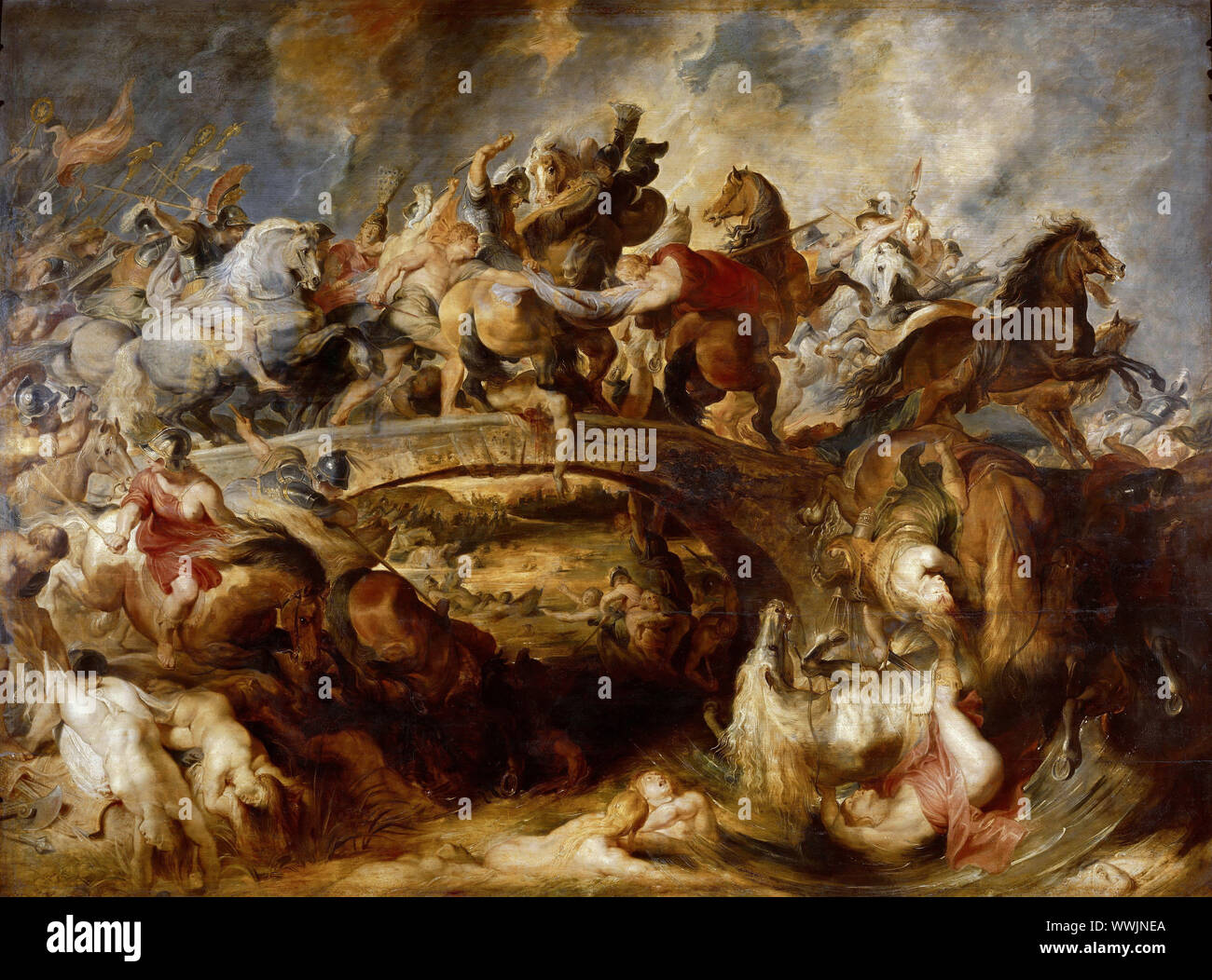 The Battle of the Amazons (Amazonomachia), 1617-1618. Found in the ...