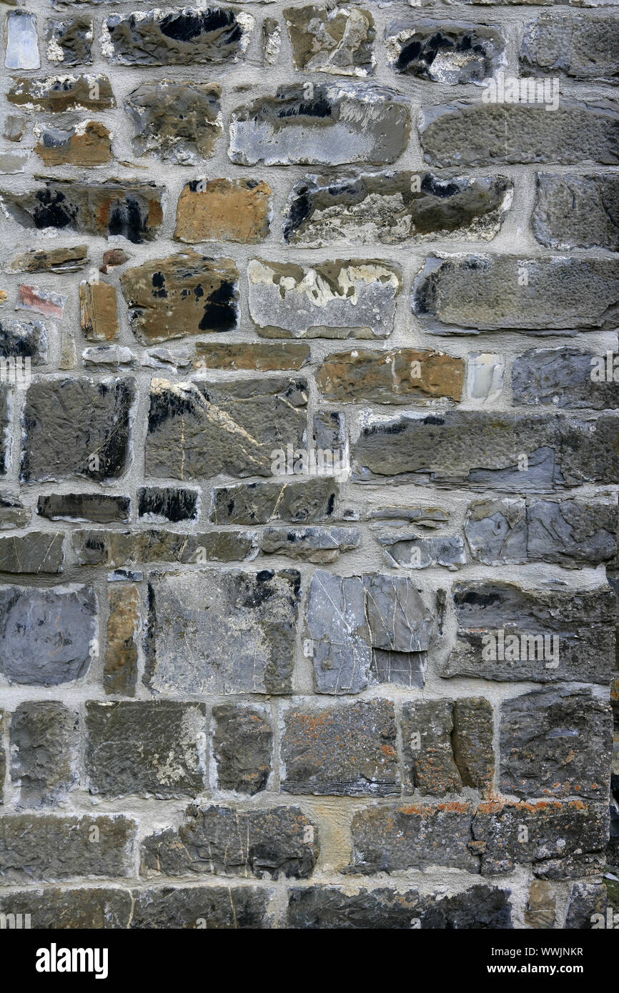 Antique grunge old gray stone wall masonry architecture texture Stock ...