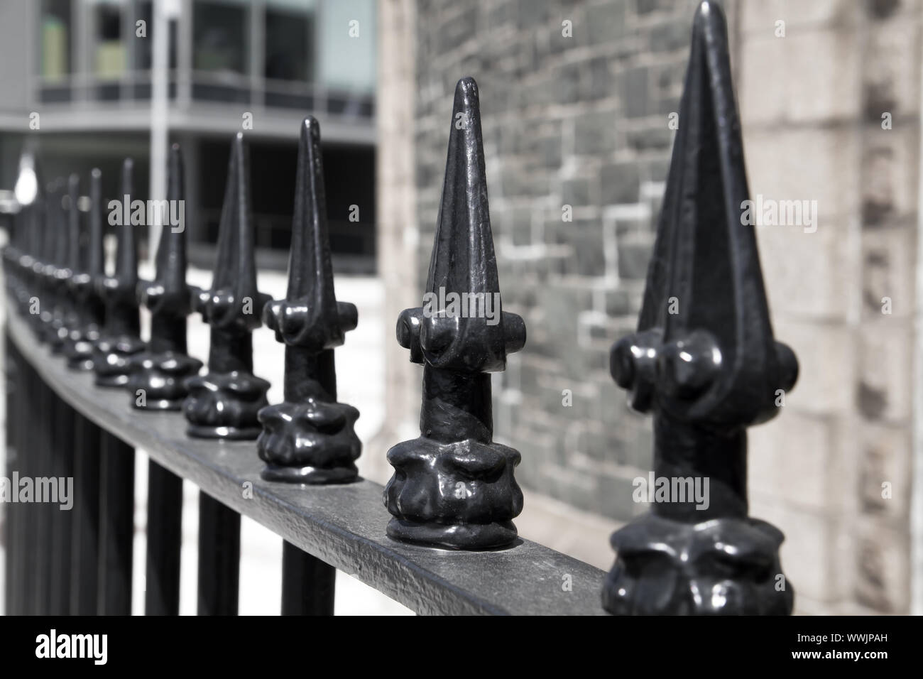 Prongs of fence hi-res stock photography and images - Alamy