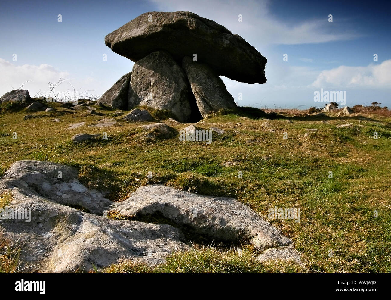 Chun Quoit In West Cornwall Is Arguably One Of The Best Preserved Chun Quoit In West Cornwall Is Arguably One Of The Best Preserved