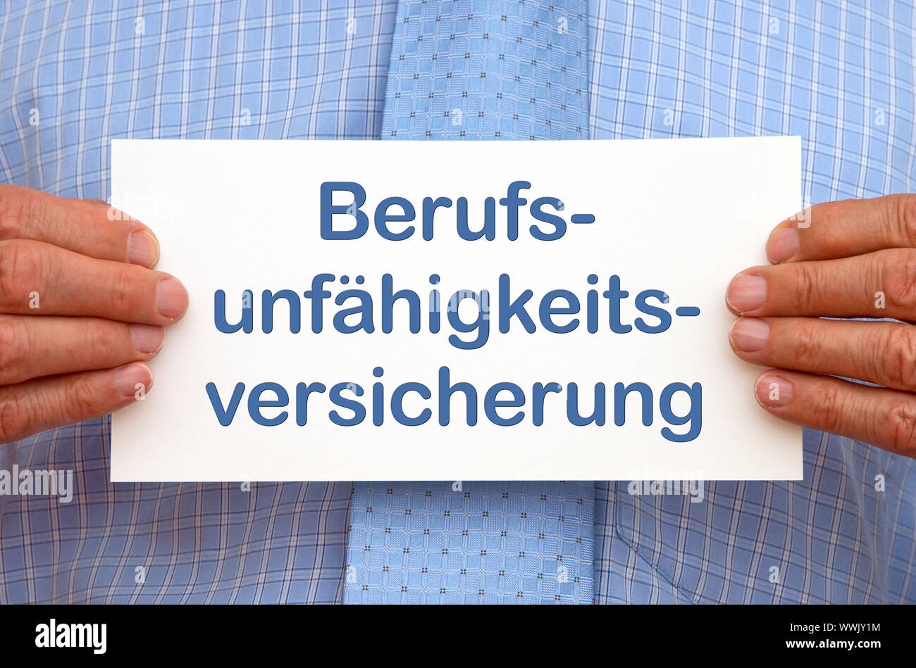 Occupational disability insurance Stock Photo - Alamy