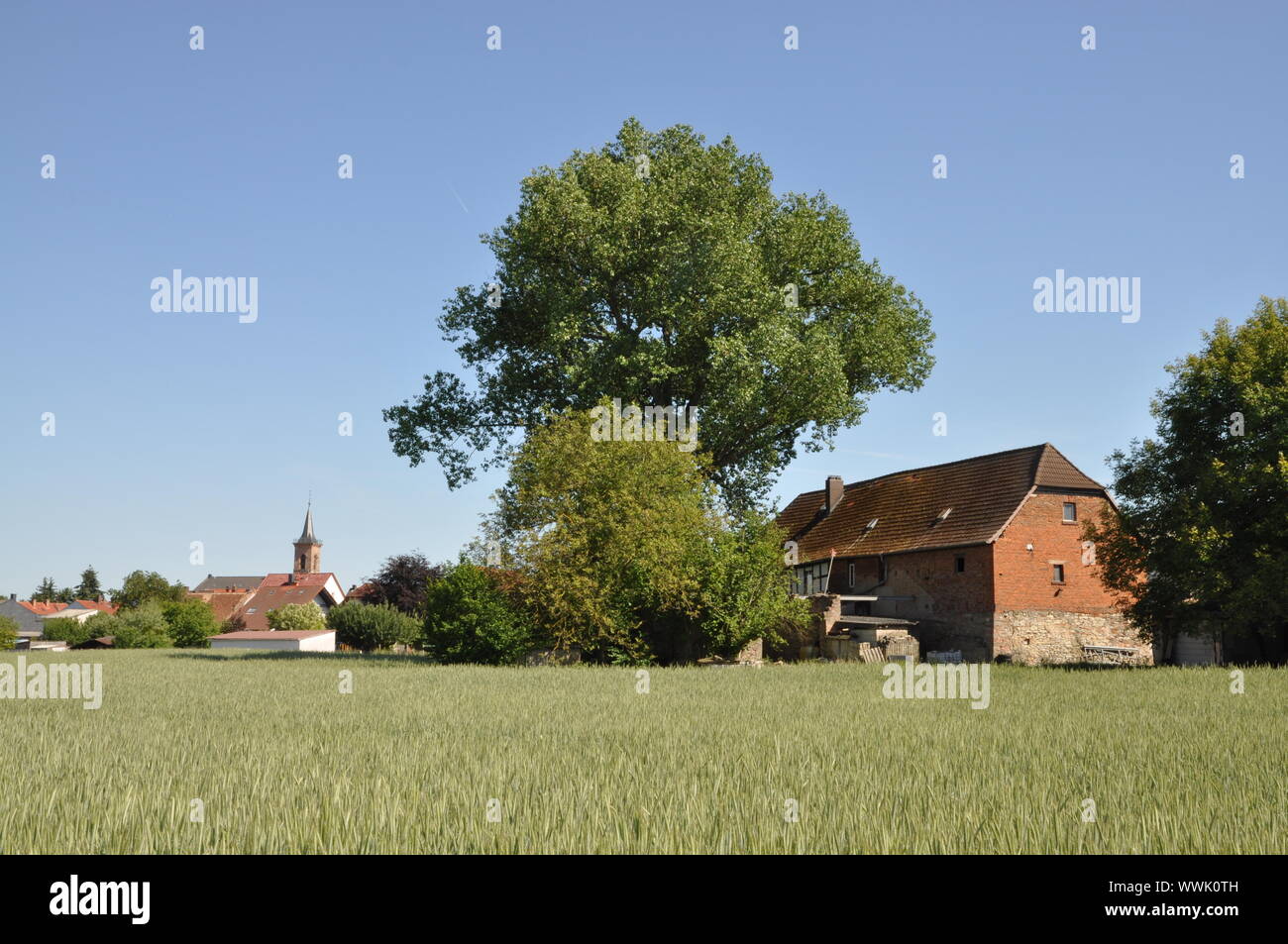 Village in Germany Stock Photo - Alamy