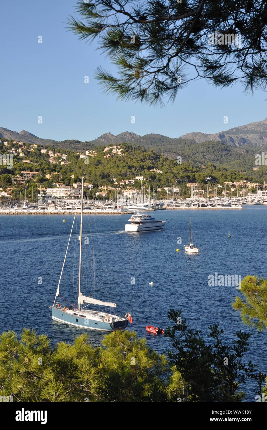 Port of Andratx, Mallorca Stock Photo - Alamy