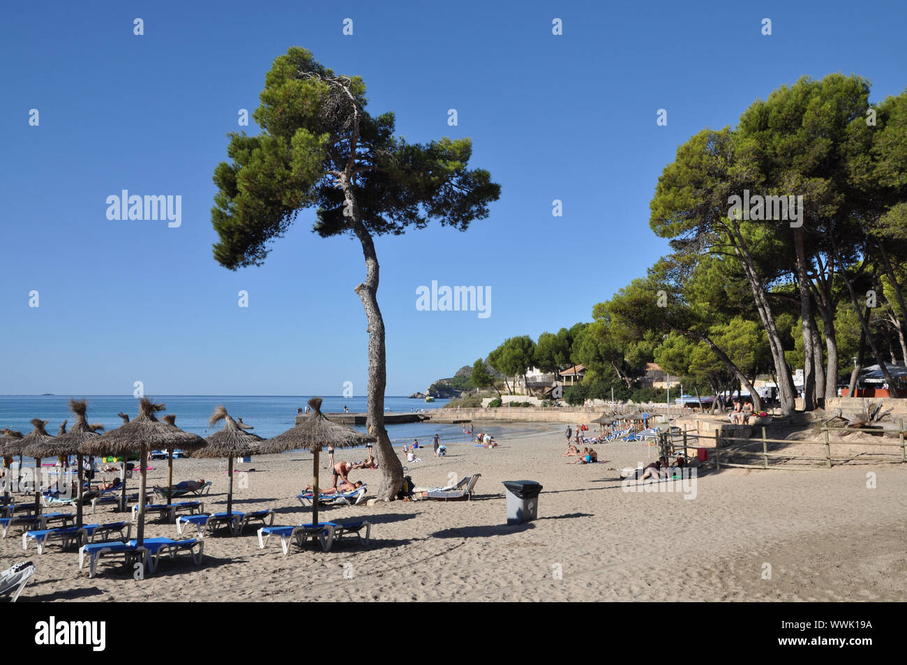 Tora Beach in Peguera Stock Photo - Alamy
