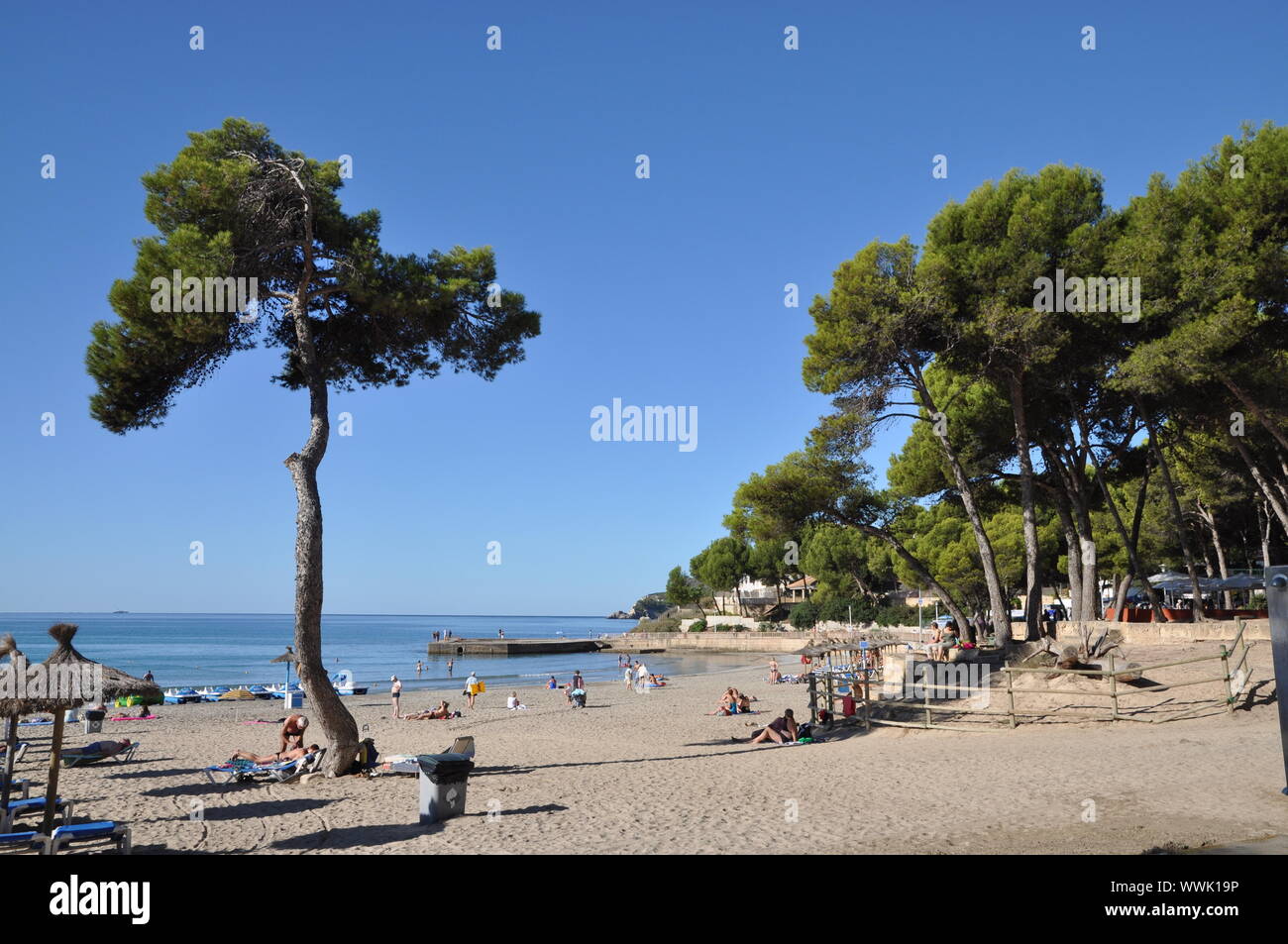 Tora Beach in Peguera Stock Photo - Alamy