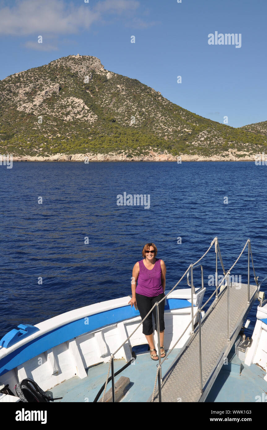 Drive to Dragonera Island Stock Photo - Alamy