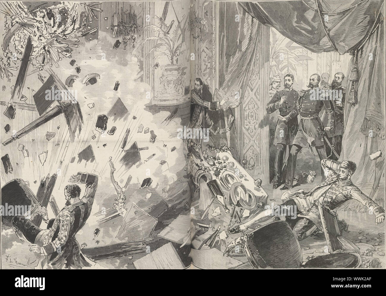 Woodcut from 1880 hi-res stock photography and images - Alamy