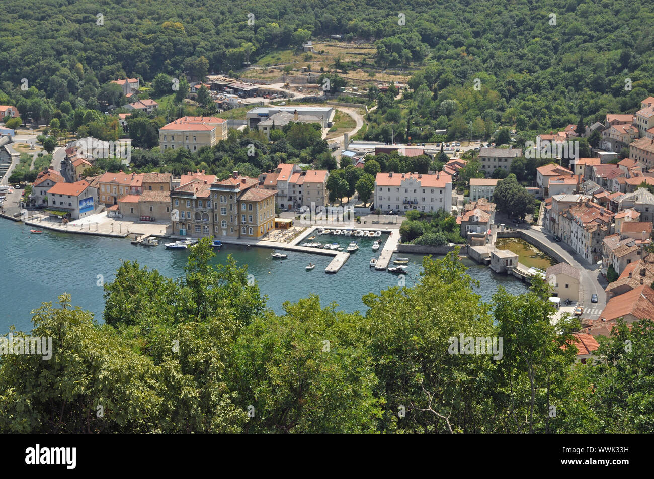 Bay of Bakar in Croatia Stock Photo - Alamy