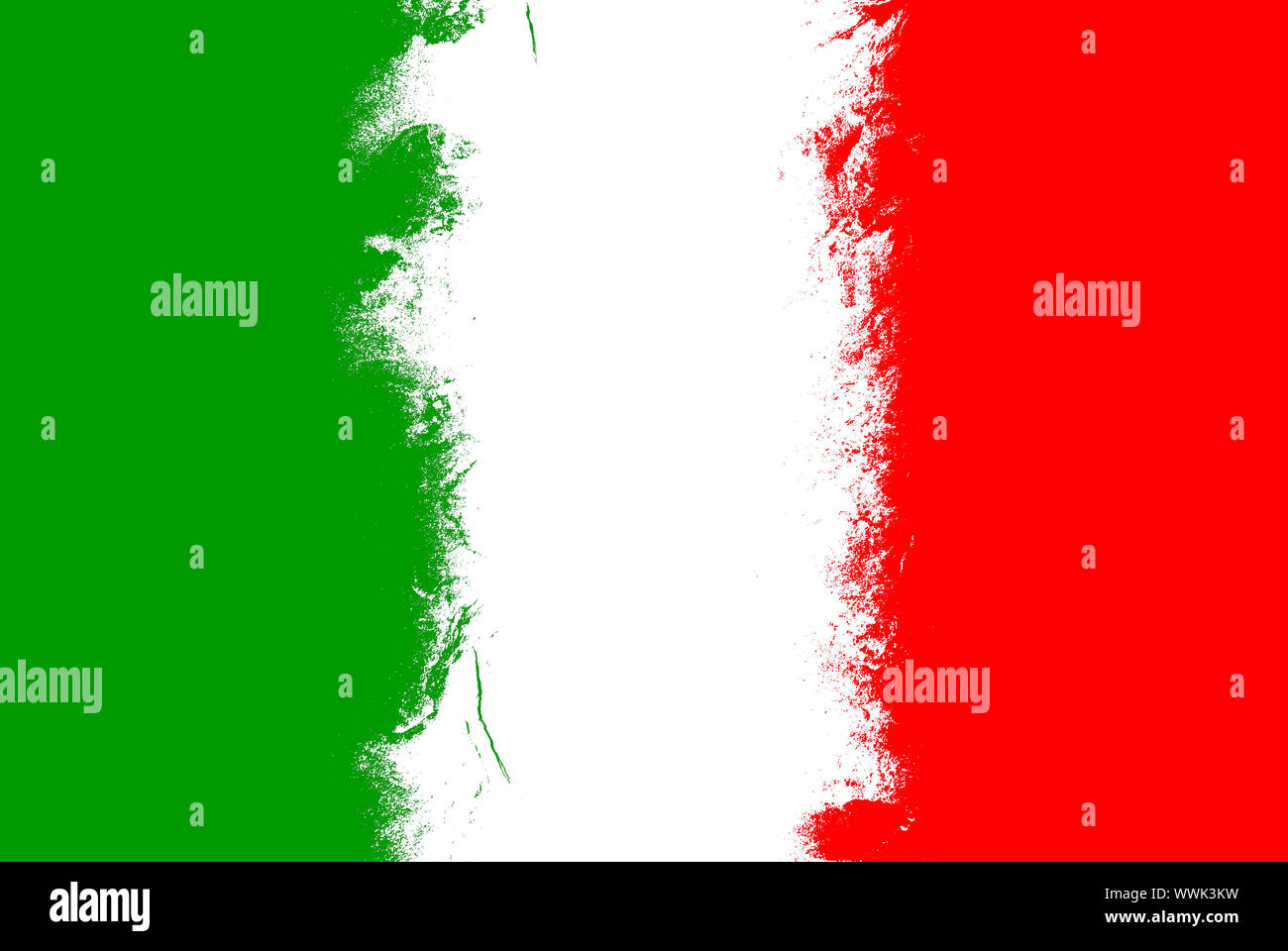 Italy flag grunge background with vivid colors Stock Photo - Alamy