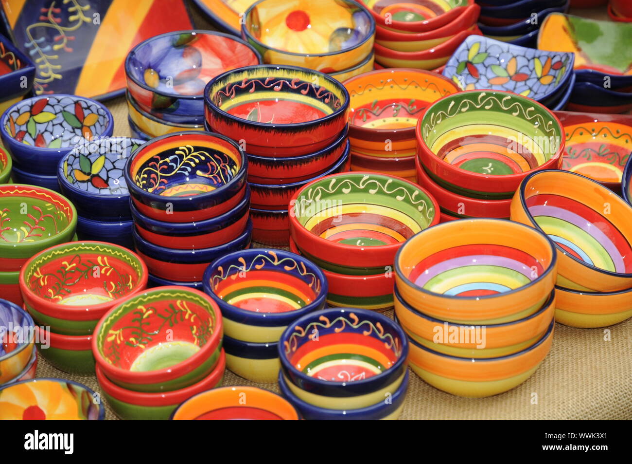 Ceramics in Mallorca Stock Photo - Alamy