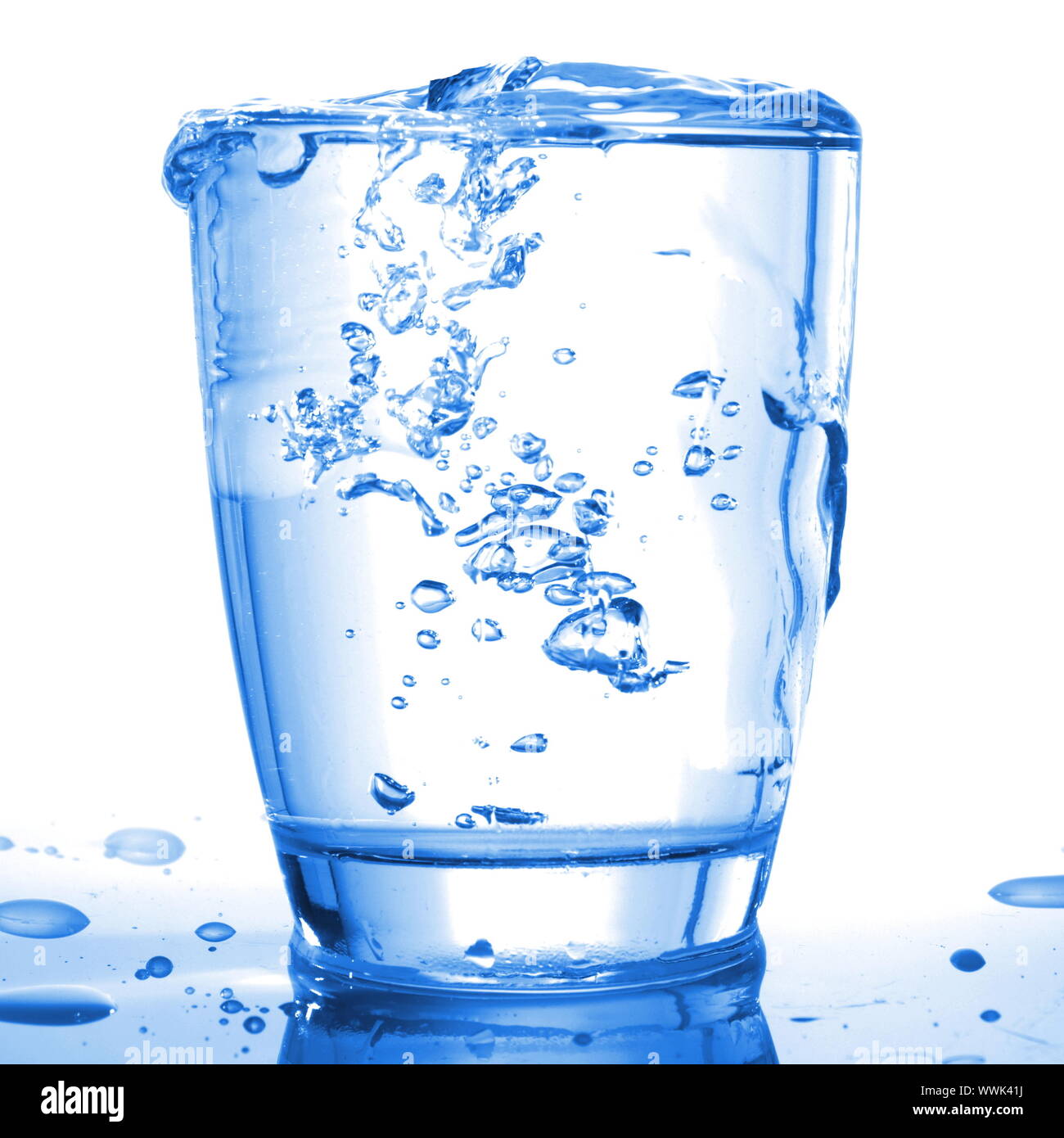wellness concept with glass or cup of water Stock Photo - Alamy