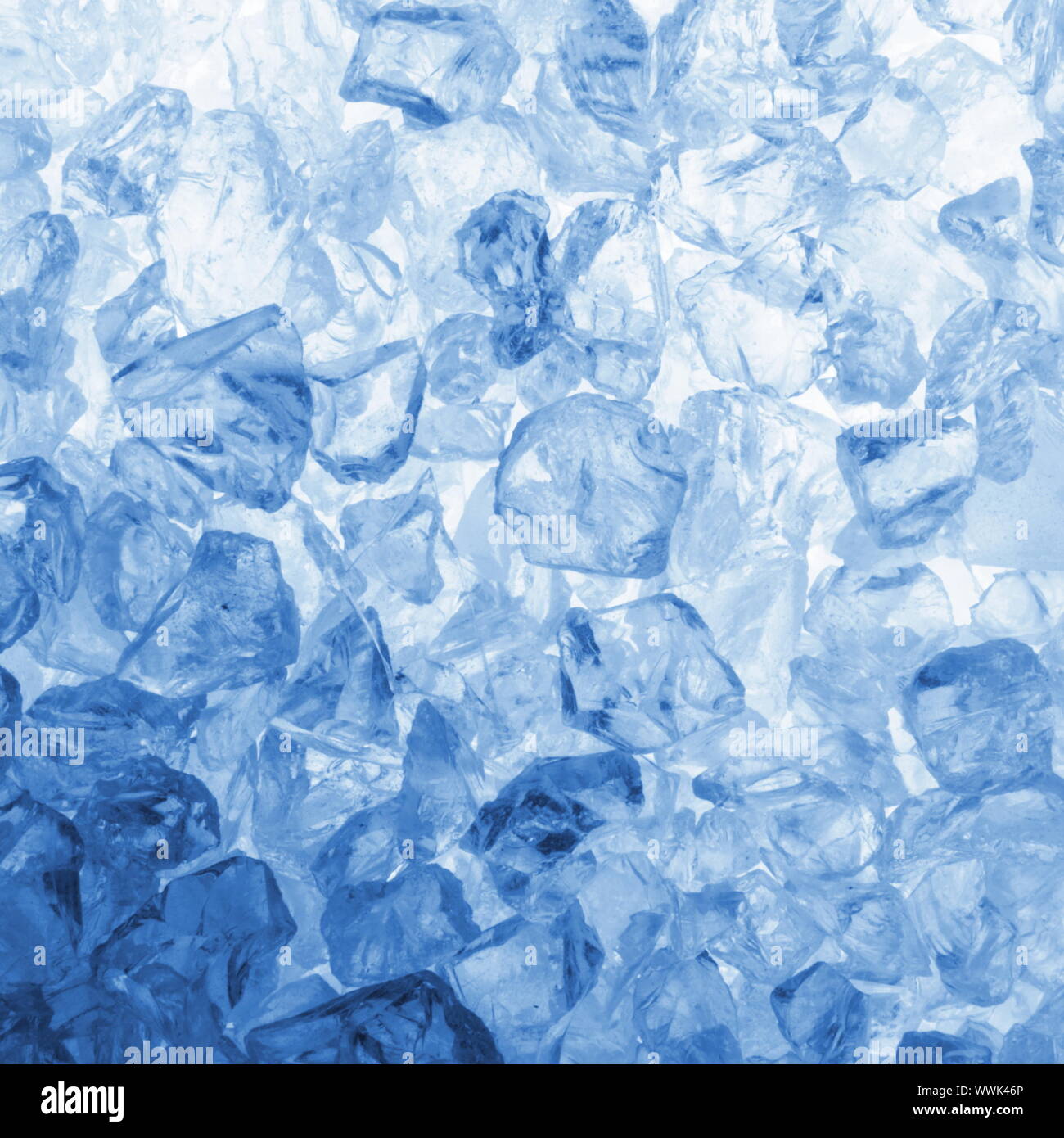 square ice cubes background in blue for summer drinks Stock Photo - Alamy