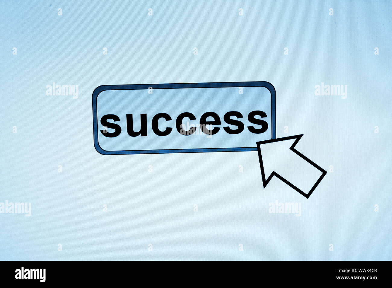 business button in the internet on a LCD display Stock Photo - Alamy