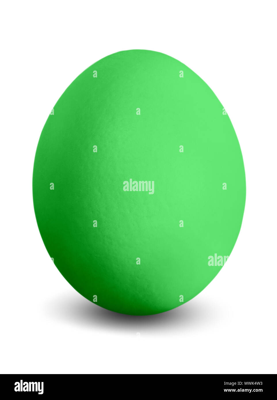 green Easter egg Stock Photo - Alamy