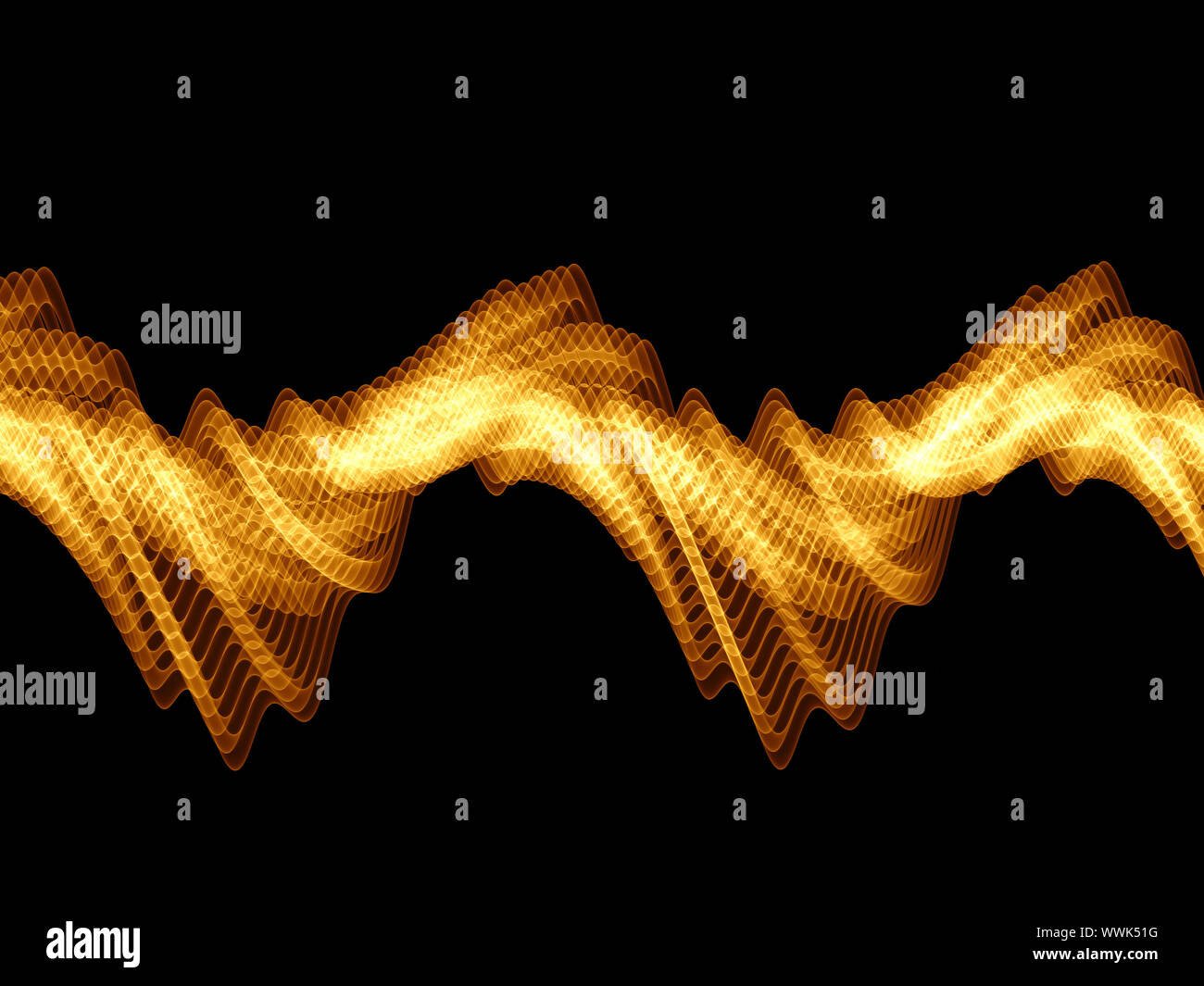 Sine waves background suitable for audio, music and science related ...