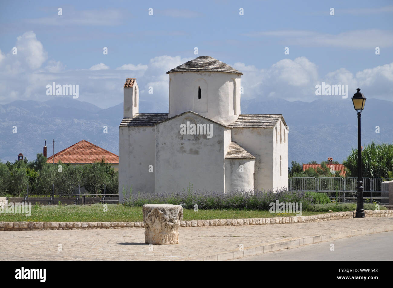 Cathedral in Nin, Croatia Stock Photo - Alamy