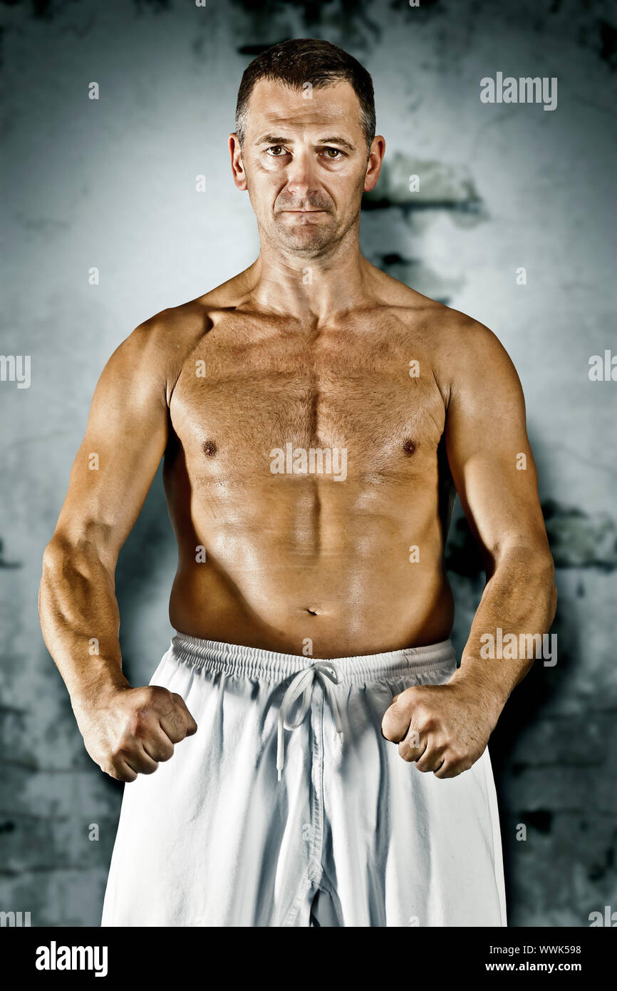 An image of a martial arts master Stock Photo - Alamy