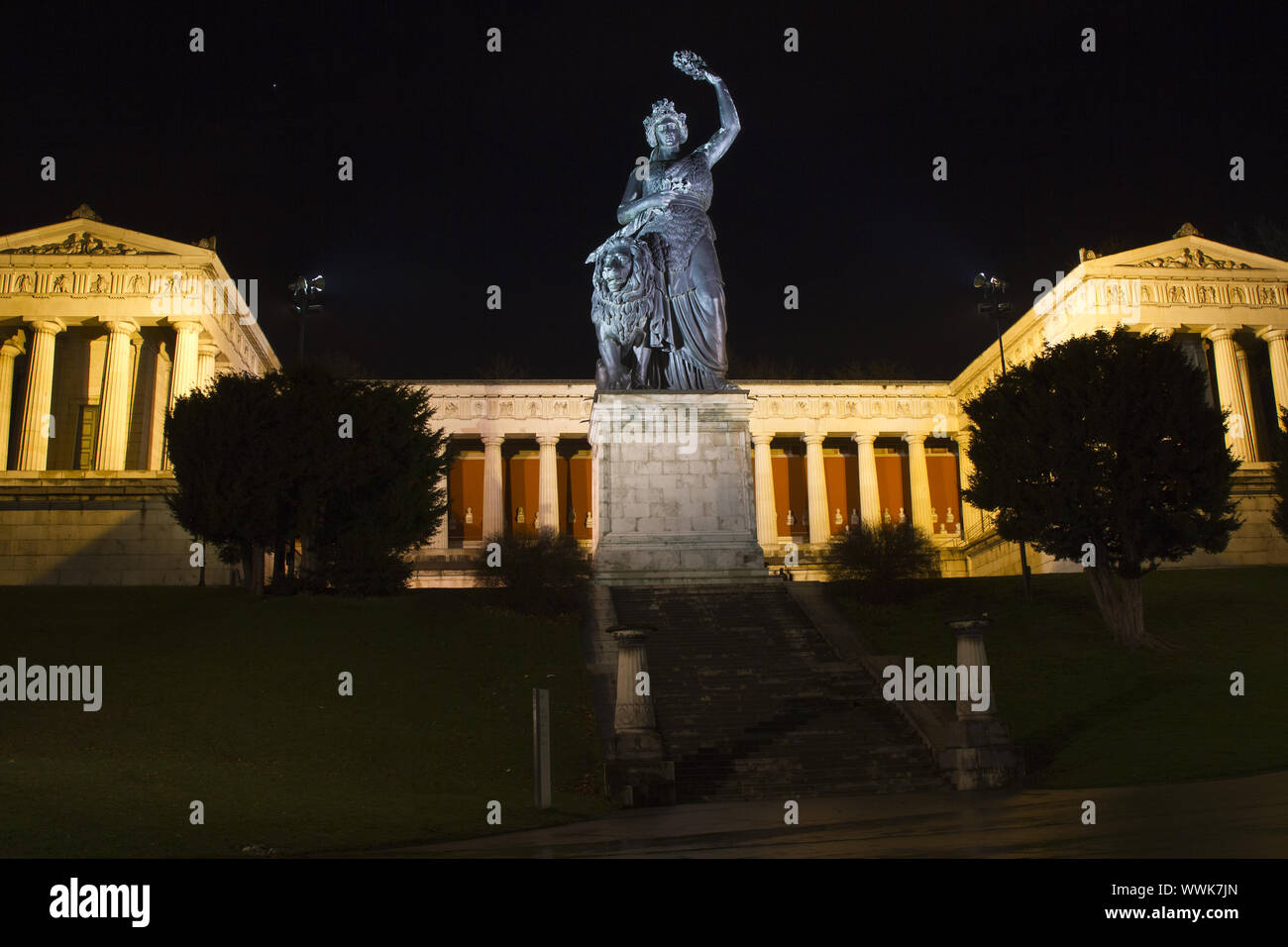 Bavaria Statue in Munich Stock Photo - Alamy