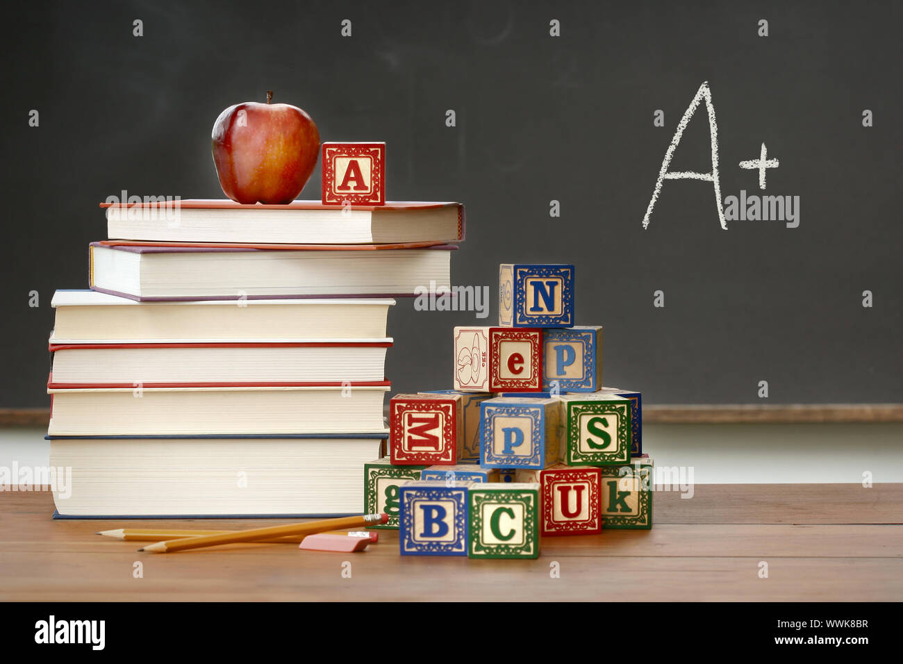 Math classroom blocks hi-res stock photography and images - Alamy