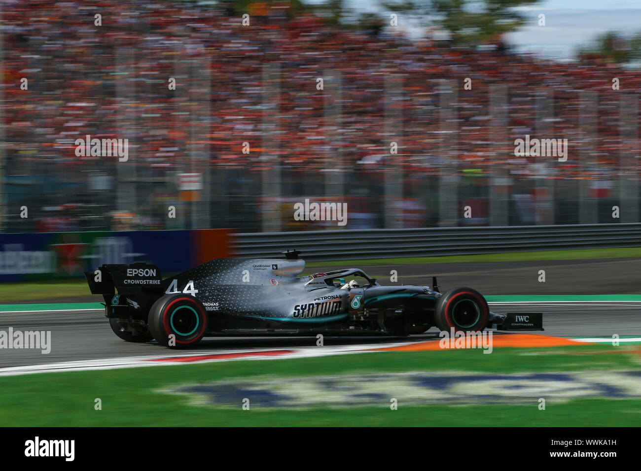 Lewis Hamilton of Amg Mercedes F1 during Formula 1 Gp of Italy 2019 in ...