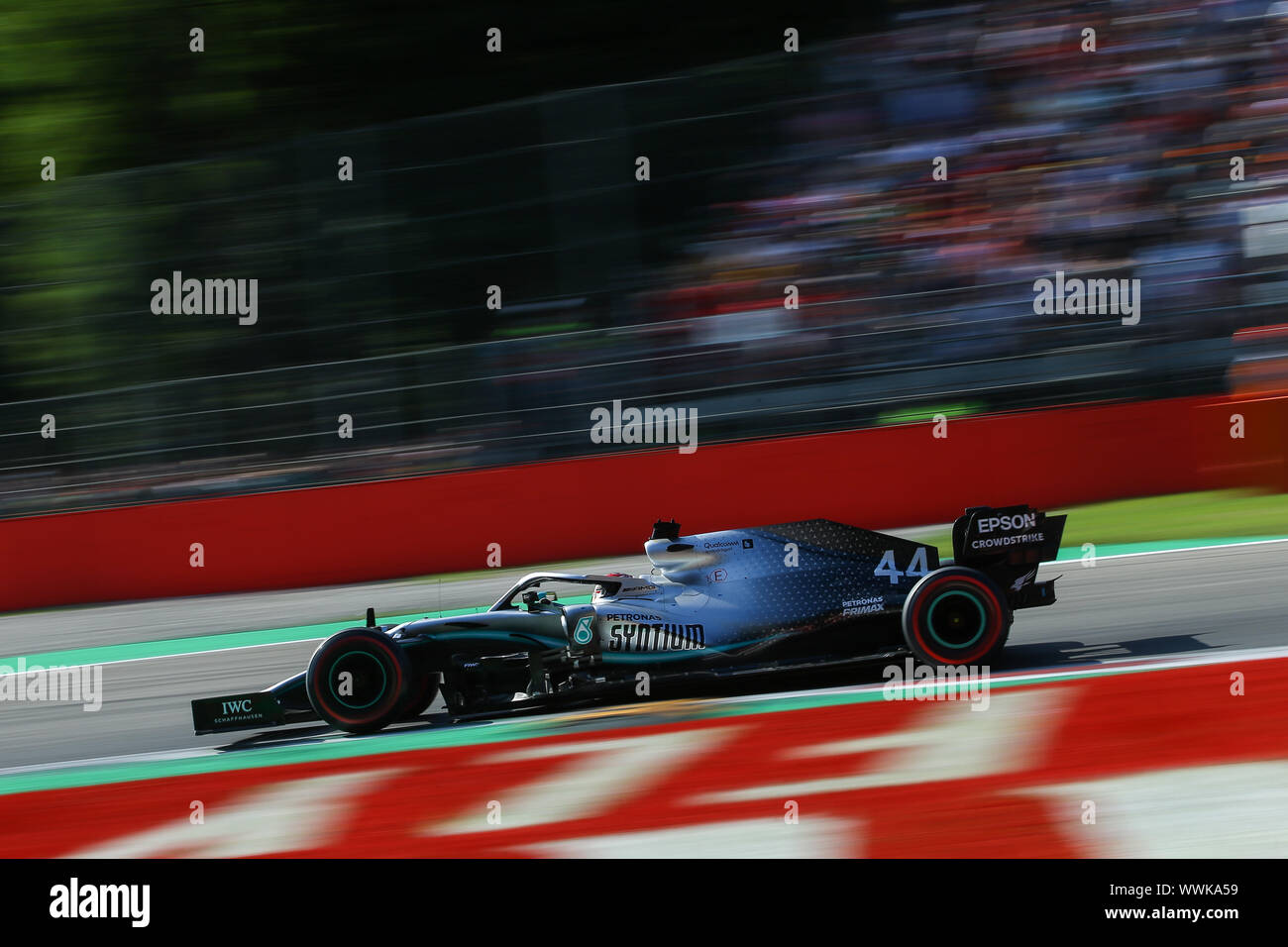 Lewis Hamilton of Amg Mercedes F1 during Formula 1 Gp of Italy 2019 in ...