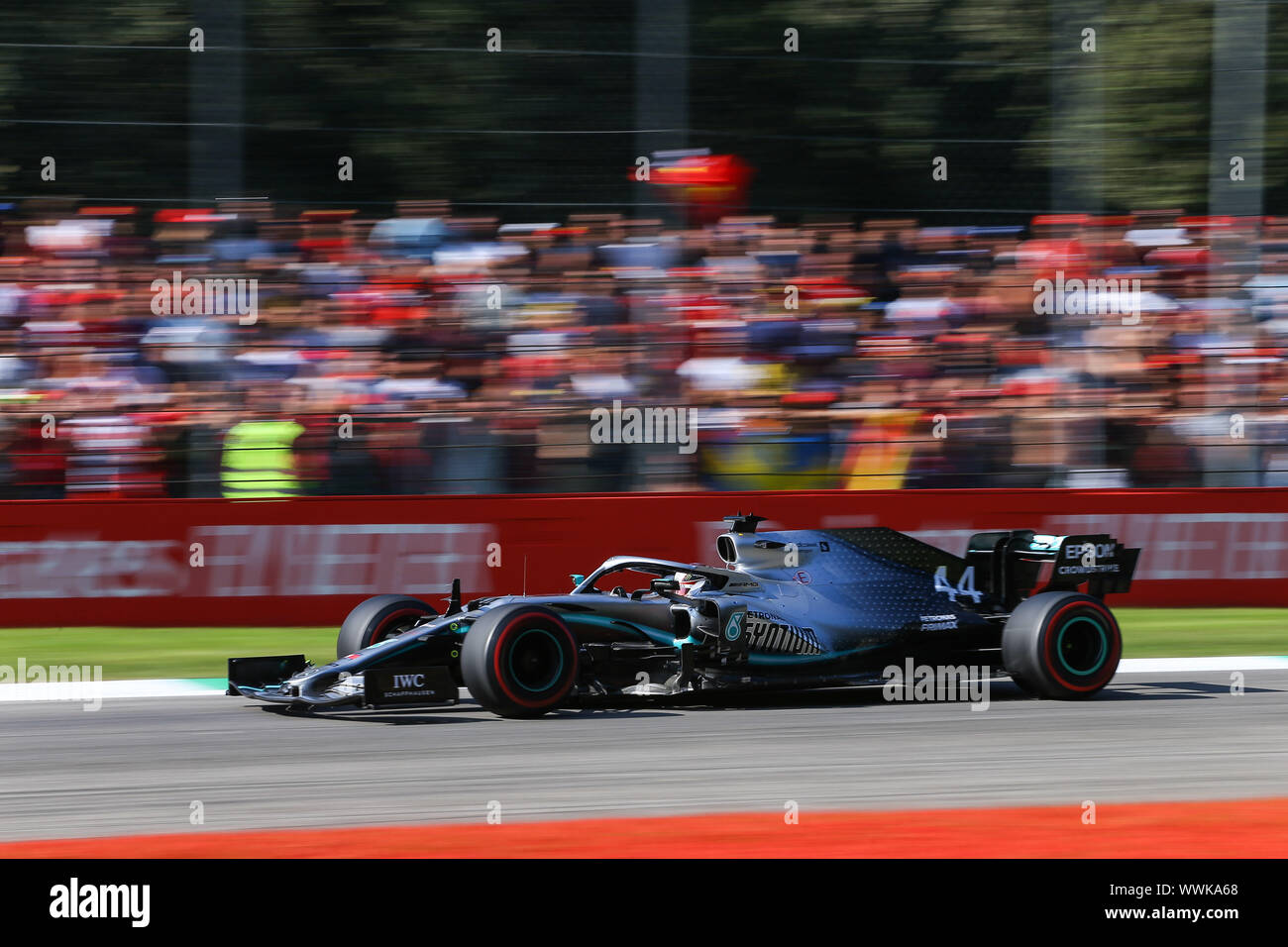 Lewis Hamilton of Amg Mercedes F1 during Formula 1 Gp of Italy 2019 in ...