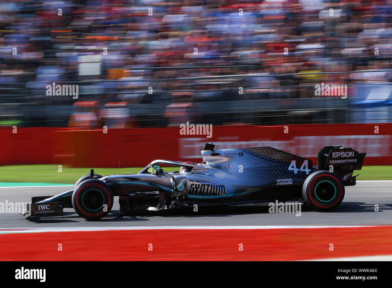 Lewis Hamilton of Amg Mercedes F1 during Formula 1 Gp of Italy 2019 in ...