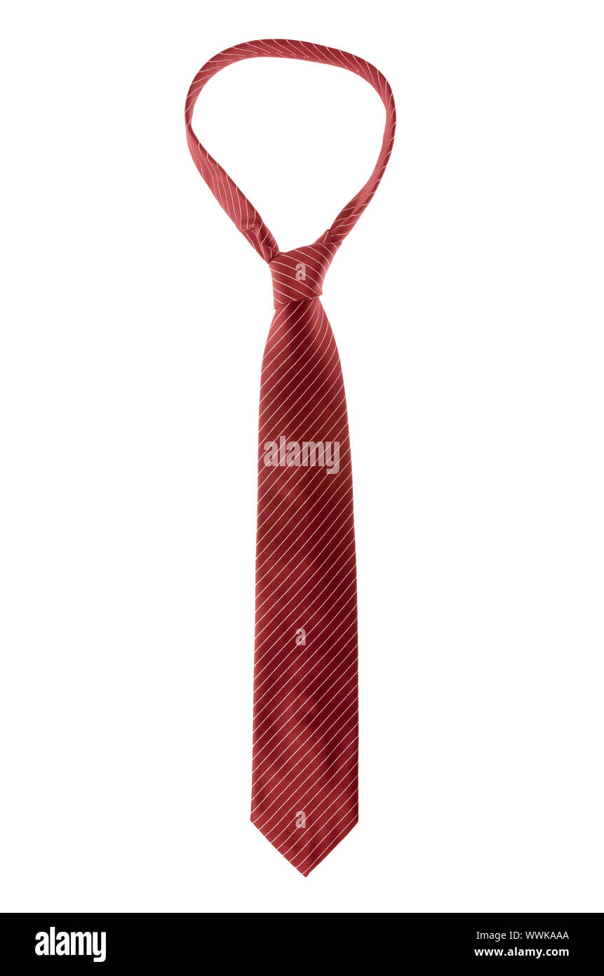 Tie isolated on white background Stock Photo - Alamy