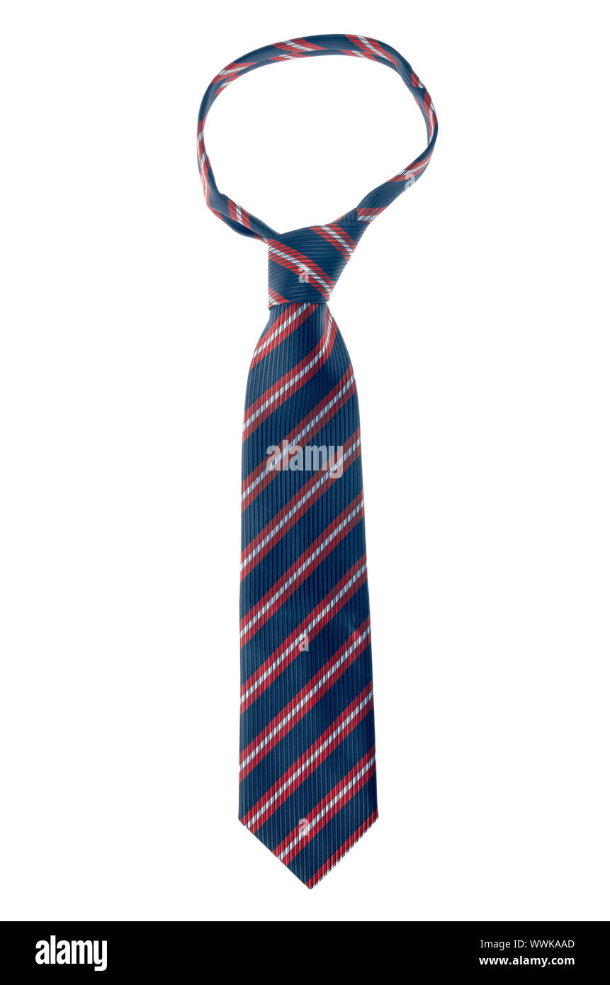 Tie isolated on white background Stock Photo - Alamy