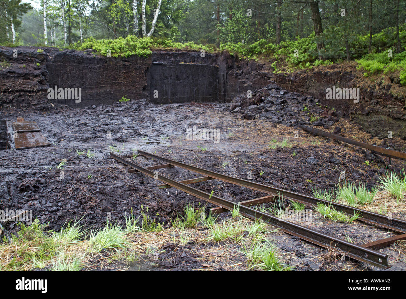 Peat cutting tool hi-res stock photography and images - Alamy