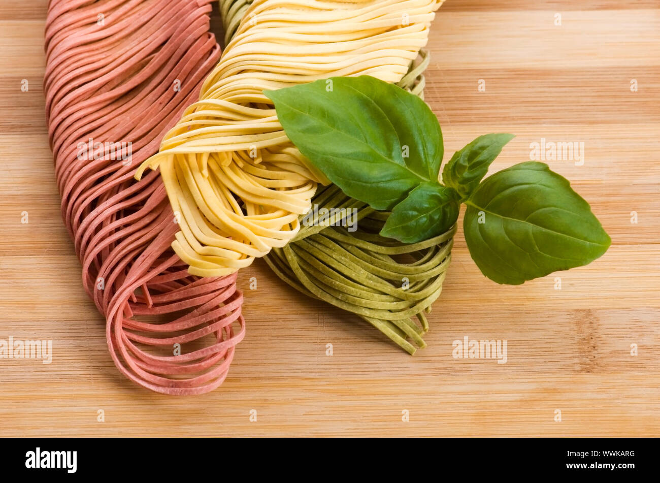 Dried tricolor pasta hi-res stock photography and images - Alamy