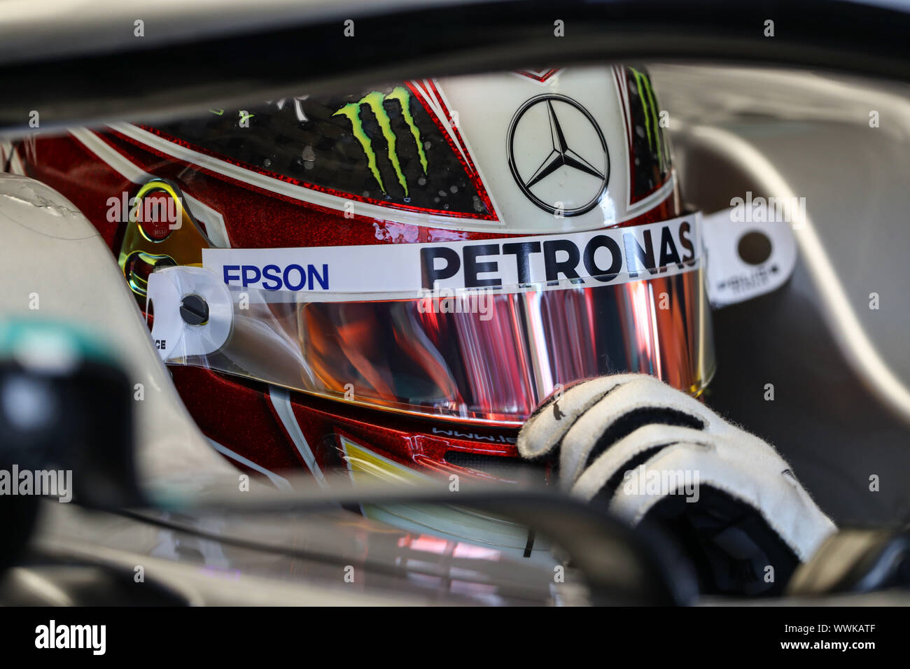 Italy 2019 lewis hamilton hi-res stock photography and images - Alamy