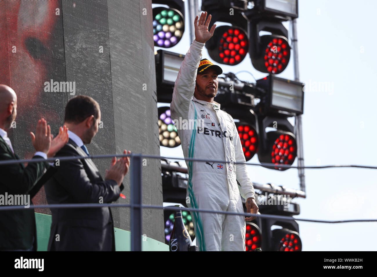Lewis Hamilton of Amg Mercedes F1 during Formula 1 Gp of Italy 2019 in ...