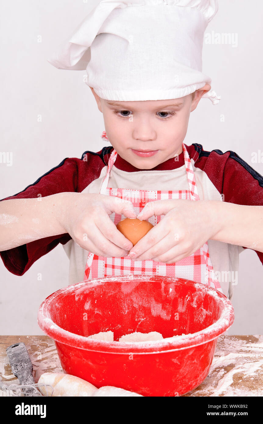 child with egg Stock Photo - Alamy