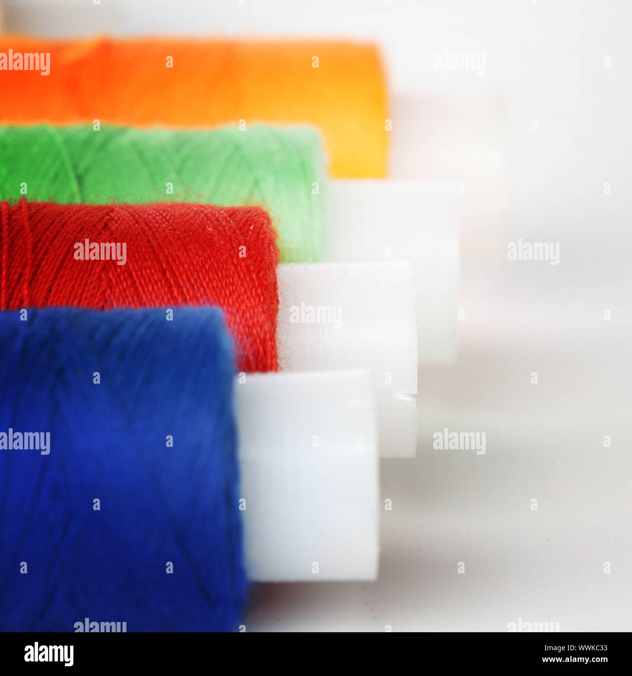 thread isolated on white background Stock Photo - Alamy