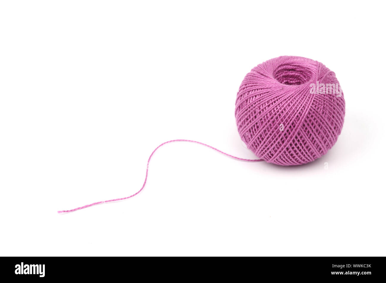 thread isolated on white background Stock Photo - Alamy