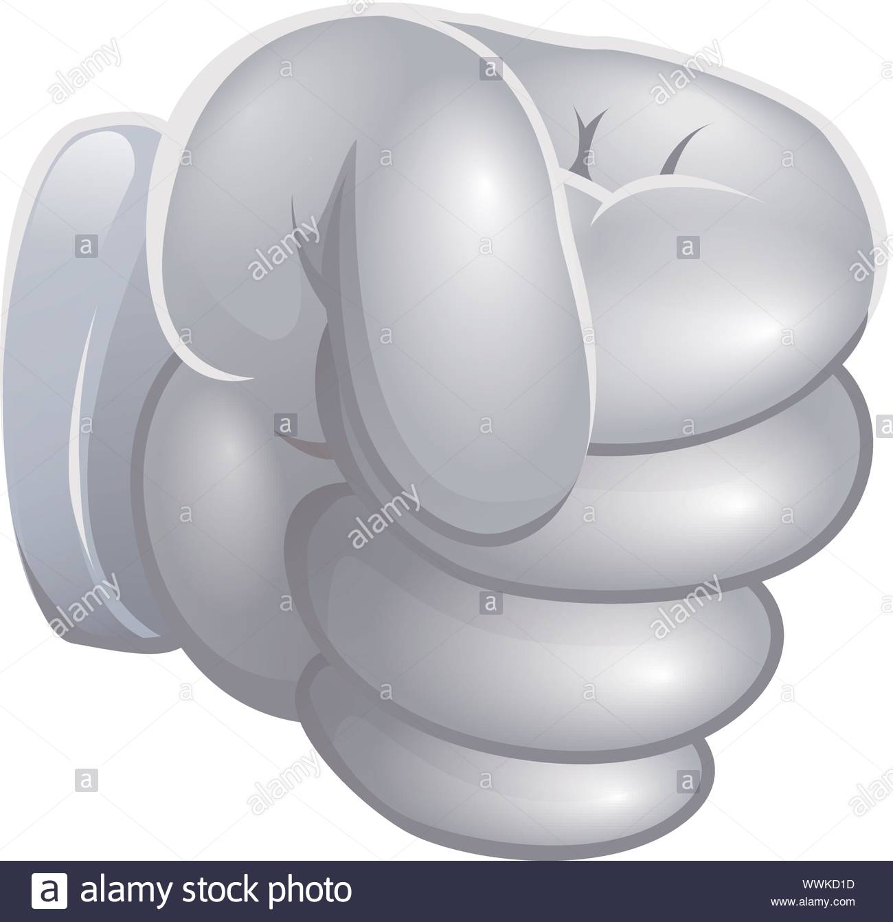 Cartoon Clenched Fist High Resolution Stock Photography and Images - Alamy