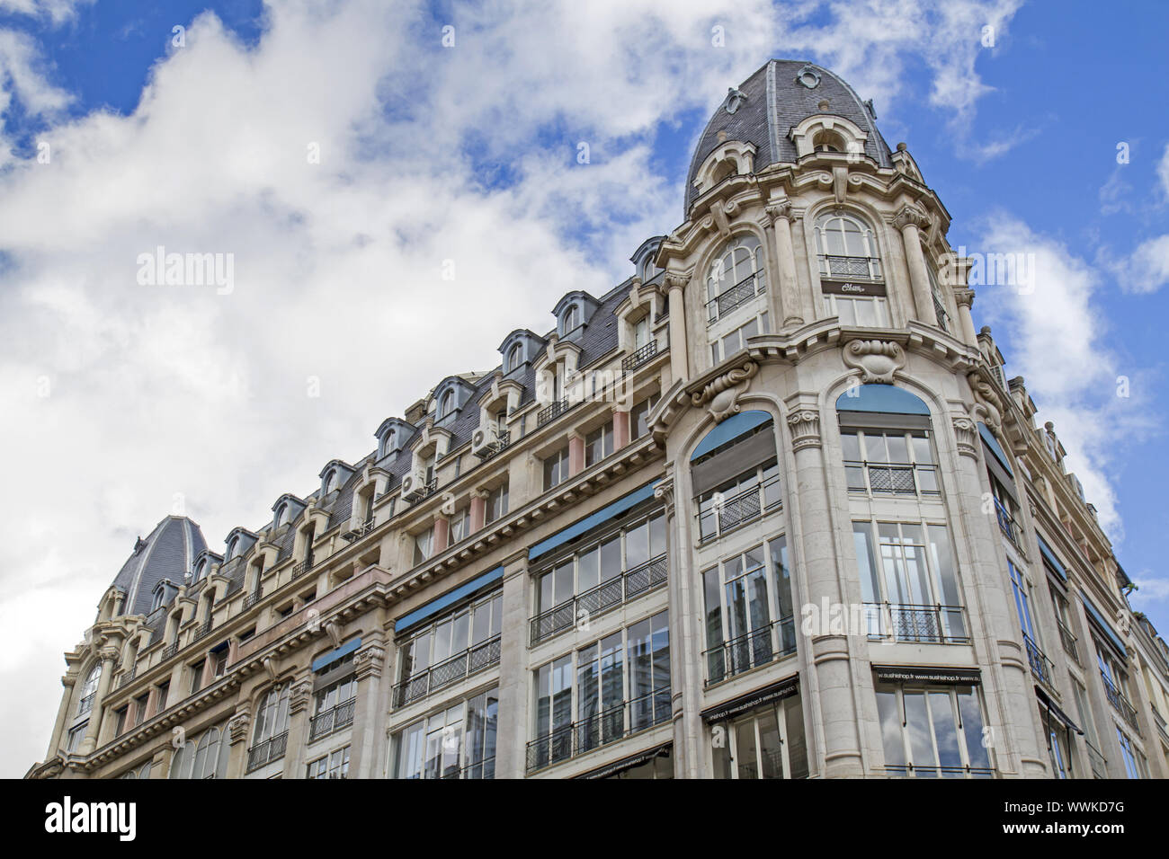 Parisian architecture, France Stock Photo - Alamy