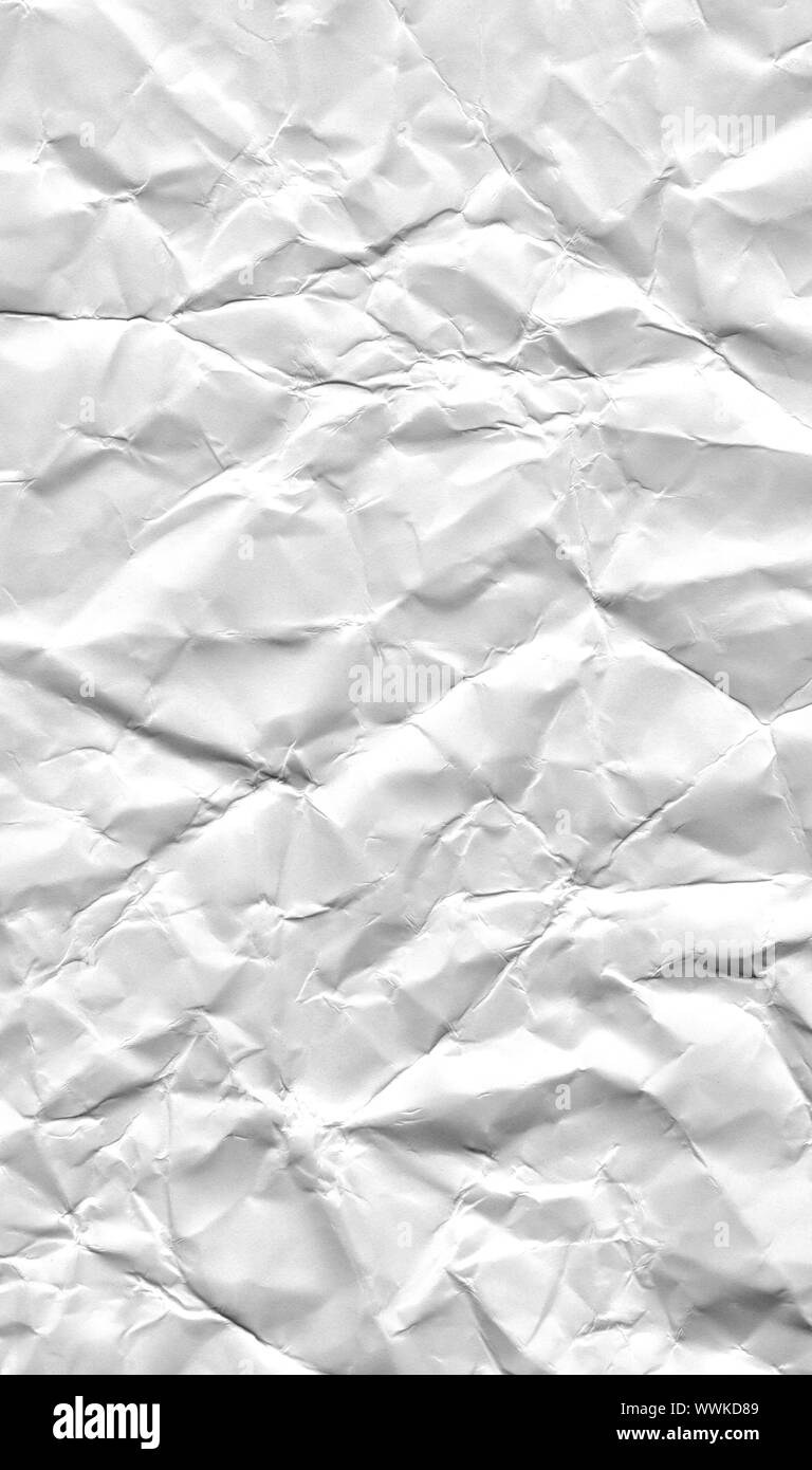 The surface of white, rough, crushed paper Stock Photo - Alamy
