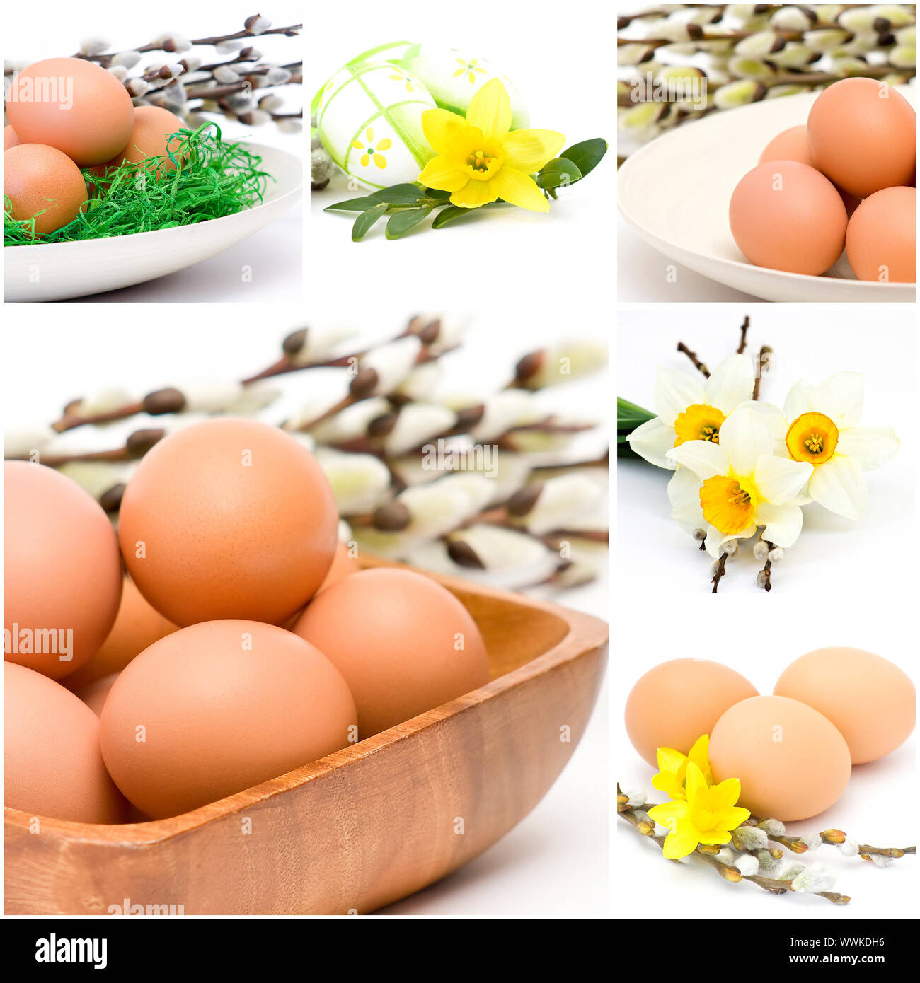Easter collage Cut Out Stock Images & Pictures - Alamy